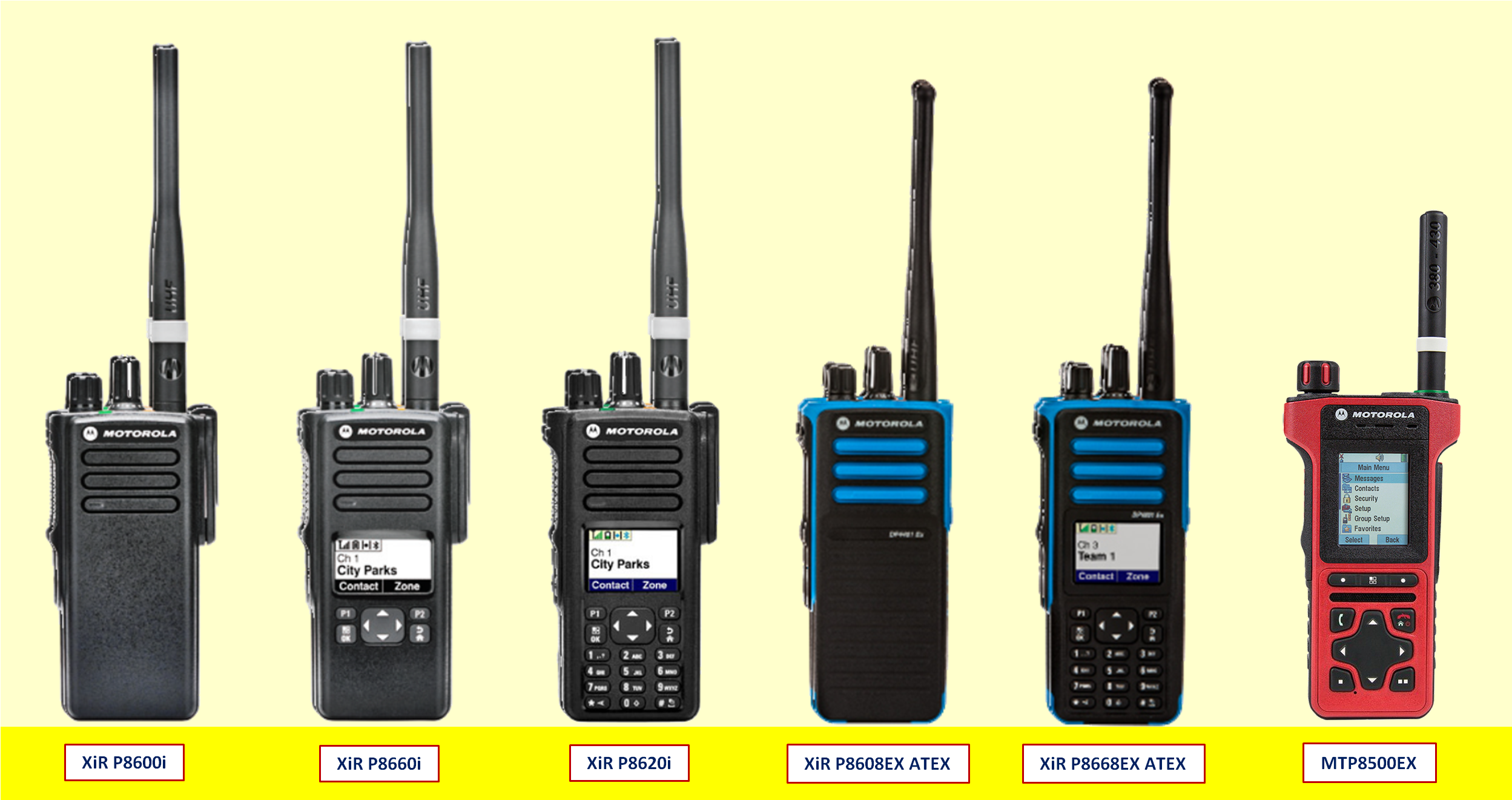 Two Way Radios | Amtech Signal Solutions